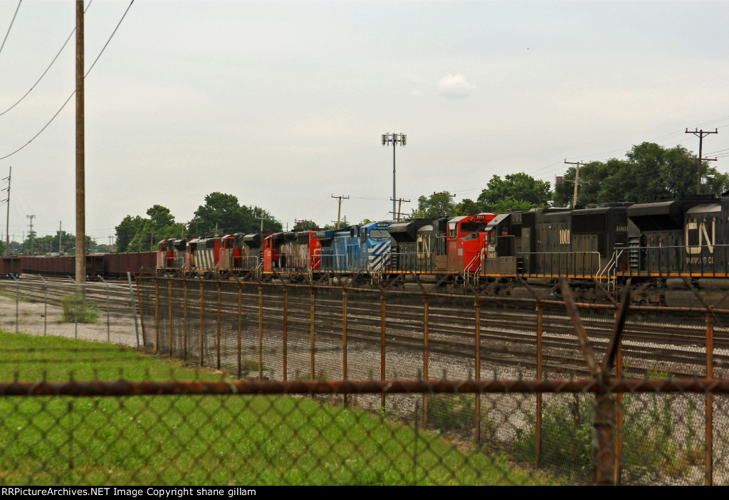 IC 1001 and more CN power waits to be rebuilt.